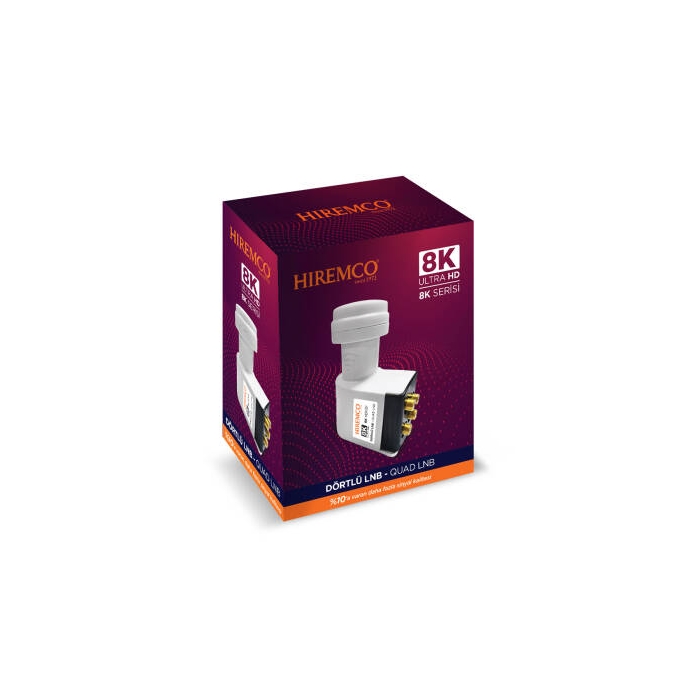 Hiremco Dörtlü Inverto 8K LNB - Fullsat Toptan ve Perakende Satış Noktası-